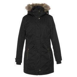 Polarino Jacke Damen Größe L beige / schwarz / weiß