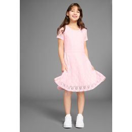 Kidsworld Kleid M&auml;dchen Gr&ouml;&szlig;e 116/122 rosa
