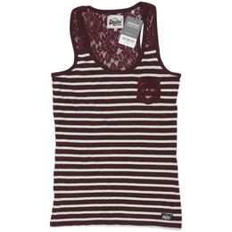 Superdry Top Damen Größe XS Second Hand bordeaux