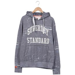 Superdry Kapuzenpullover Herren Größe XXL Second Hand grau