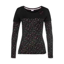 Kangaroos Shirt Damen Gr&ouml;&szlig;e L rot / schwarz / wei&szlig;