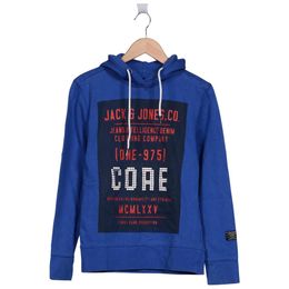 Jack & Jones JACK & JONES Kapuzenpullover Herren Gr&ouml;&szlig;e S Second Hand blau