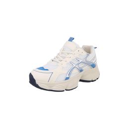Ital-Design Sneaker Damen Gr&ouml;&szlig;e 41 creme / blau / silber
