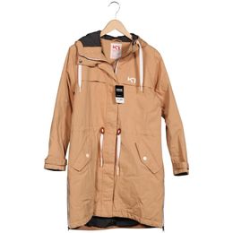 KARI TRAA Mantel Damen Größe L Second Hand beige
