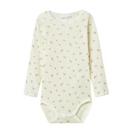 name it Body 'NMFWang' M&auml;dchen Gr&ouml;&szlig;e 92 beige / oliv / wei&szlig;