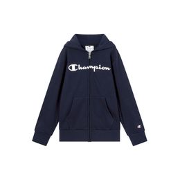 Champion Authentic Athletic Apparel Sweatjacke Jungen Gr&ouml;&szlig;e 104 navy / wei&szlig;