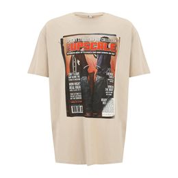 MT Upscale Shirt 'Upscale Magazine' male Beige size XL