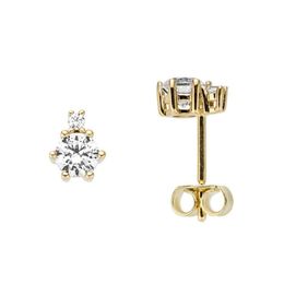 Firetti Ohrstecker Damen Größe One Size gold / weiß