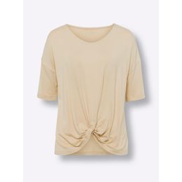 Heine Shirt Damen Gr&ouml;&szlig;e XL sand