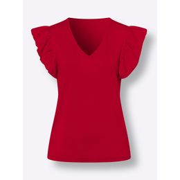 Heine T-Shirt Damen Gr&ouml;&szlig;e M/L rot