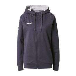 Hummel Athletic Zip-Up Hoodie female Blue size L