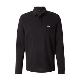 Armani Exchange Poloshirt Herren Gr&ouml;&szlig;e S schwarz