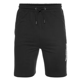 Lonsdale Shorts 'Fringford' Herren Gr&ouml;&szlig;e 33 schwarz / wei&szlig;