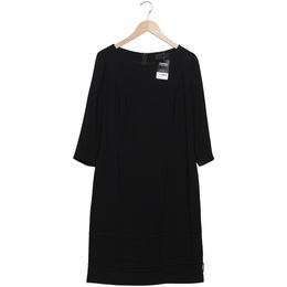 Barbara Schwarzer Kleid Damen Größe XL Second Hand schwarz