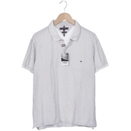 Tommy Hilfiger Poloshirt Herren Größe XXXL Second Hand weiß