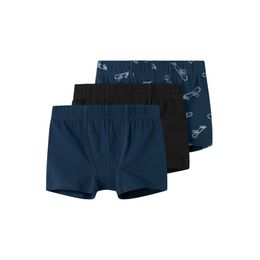 name it Boxershorts Jungen Gr&ouml;&szlig;e 92 navy / anthrazit / wei&szlig;