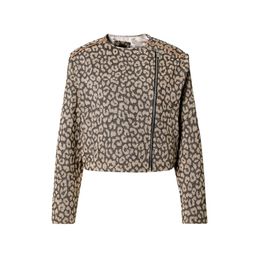 BOSS Jacke 'Jaleo' Damen Gr&ouml;&szlig;e XXL beige / schwarz Sommerjacke