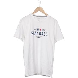 New Era T-Shirt Herren Größe L Second Hand weiß