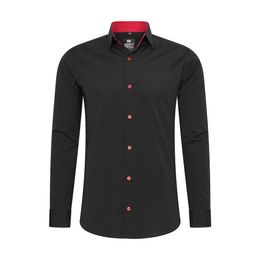 Rusty Neal Button Up Shirt male Red, Black size XXL