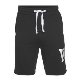 Lonsdale Hose 'Polbathic' Herren Gr&ouml;&szlig;e 33 schwarz / wei&szlig;