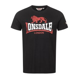 Lonsdale T-Shirt Herren Gr&ouml;&szlig;e S hellrot / schwarz / wei&szlig;
