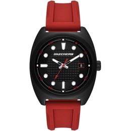 Skechers Analog Watch male Red, Black size One Size