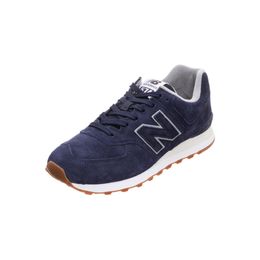 New Balance Sneaker '574' Herren Gr&ouml;&szlig;e 42 ecru / dunkelblau