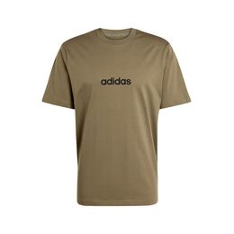 adidas Sportswear Funktionsshirt 'Essentials' Herren Gr&ouml;&szlig;e XS oliv / schwarz