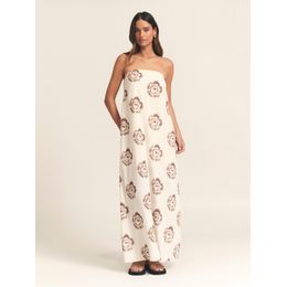 St Mrlo Kleid 'CYPRESS DRESS' Damen Gr&ouml;&szlig;e 46 beige / braun Sommerkleid