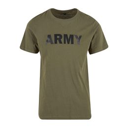 Brandit Shirt 'Army' Herren Gr&ouml;&szlig;e S oliv / schwarz