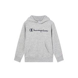 Champion Sweatshirt Jungen Gr&ouml;&szlig;e 176 graumeliert / schwarz