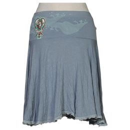 Blutsgeschwister Rock Damen Größe XS Second Hand blau