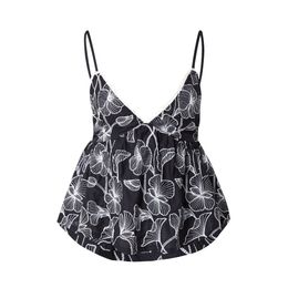 Vila Top 'VISARA' Damen Gr&ouml;&szlig;e XL schwarz / wei&szlig;