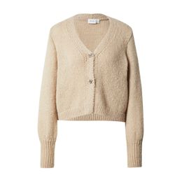Vila Strickjacke 'VICHOCA NEW' Damen Gr&ouml;&szlig;e L taupe