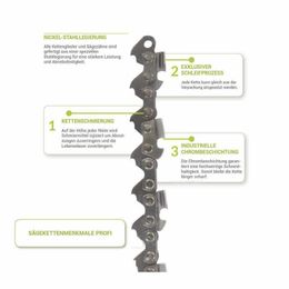 Profi S&auml;gekette 3/8" 1,6 mm 56 TG 38 cm f&uuml;r STIHL
