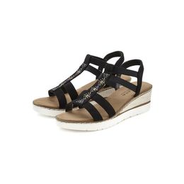 Lascana Sandalette 'Sommerschuh' schwarz Gr. 37 für Damen. Mit Schmucksteine