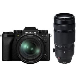 Fujifilm X-T5 schwarz + 16-80mm f4 + XF100-400mm