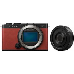 Panasonic DC-S9 Gehäuse rot + Lumix S 26mm f8
