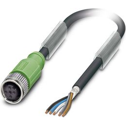 Phoenix Contact Sensor-/Aktor-Steckverbinder, Elektronikkabel + Stecker, Schwarz