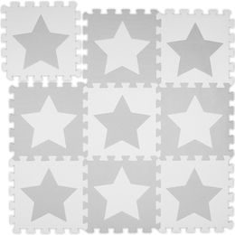 Relaxdays, Spielteppich + Spielmatte, Puzzlematte (32 x 32 x 1 cm)