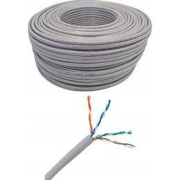 Netrack Kabel skrętka sieciowy LAN cat 6 UTP, szary,, CCA, Router