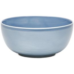 Schale Van Well "Jive, 16 cm, 6 Stück", blau, H:7,5cm Ø:16cm, Porzellan, Schüsseln, spülmaschinengeeignet