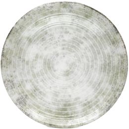 Brotteller Van Well "Korfu, Teller 17 cm, 6 Stück", grau, H:2,2cm Ø:17cm, Porzellan, Speiseteller, mit Digitaldruck, spülmaschinen- und mikrowellengeeignet