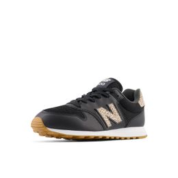 Sneaker New Balance "GW 500", Damen, Gr. 40, braun (schwarz, braun), Synthetik, Textil, Schuhe Sneaker, mit Leo-Print