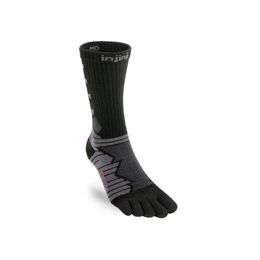 injinji Ultra Run Crew Bekleidung Unisex schwarz L
