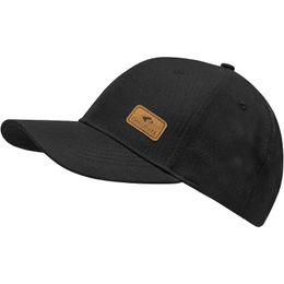 Chillouts Damen Chillouts Baseball Cap &raquo;Amadora Hat&laquo; aus atmungsaktivem Material mit geschwungenem Schirm & verstellbar schwarz