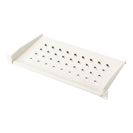 Digitus 1HE RAL7035 Fachboden 250x44 mm DN-97609 aus Metall für Netzwerkverkabelung, DN-97609)