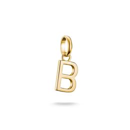 Thomas Sabo Charm Buchstabe »Charm Alphabet/Buchstabe - Connect« gelbgoldfarben Charm Alphabet A-Z – Connect