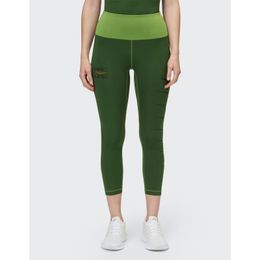 Venice Beach 7/8-Leggings »7/8 LEGGINGS LEXINGTON« dark green M (40) - N-Gr N-Gr M (40) Funktionstights mit Farbkontrast