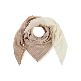 BOSS Schal »Ledonia 120*120« mit Jaquardmuster Light Beige 275